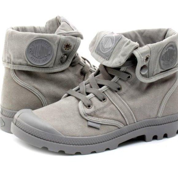 Palladium | Shoes | Palladium Boots Pallabrouse Baggy Grey Men | Poshmark